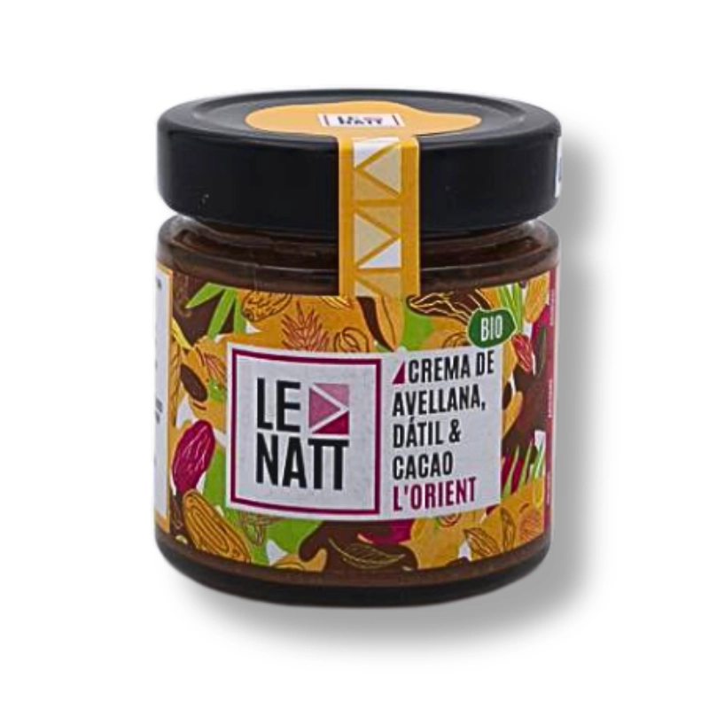 CREMA DE AVELLANA, DÁTIL Y CACAO "L´ORIENT"-LENATT - Segredos